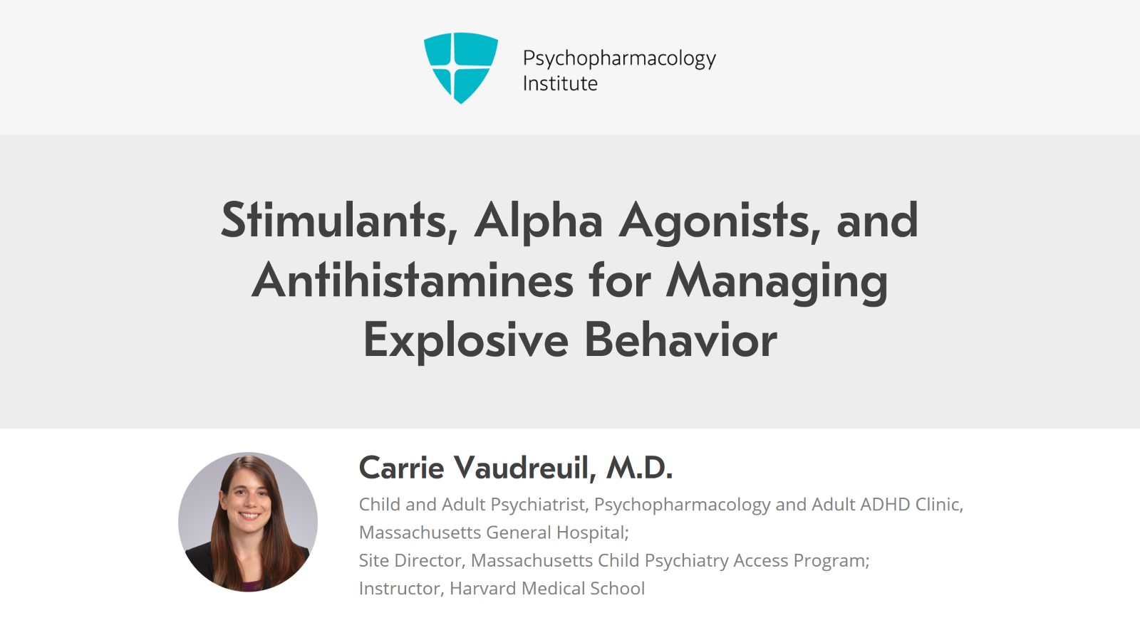 Psychopharmacology Institute